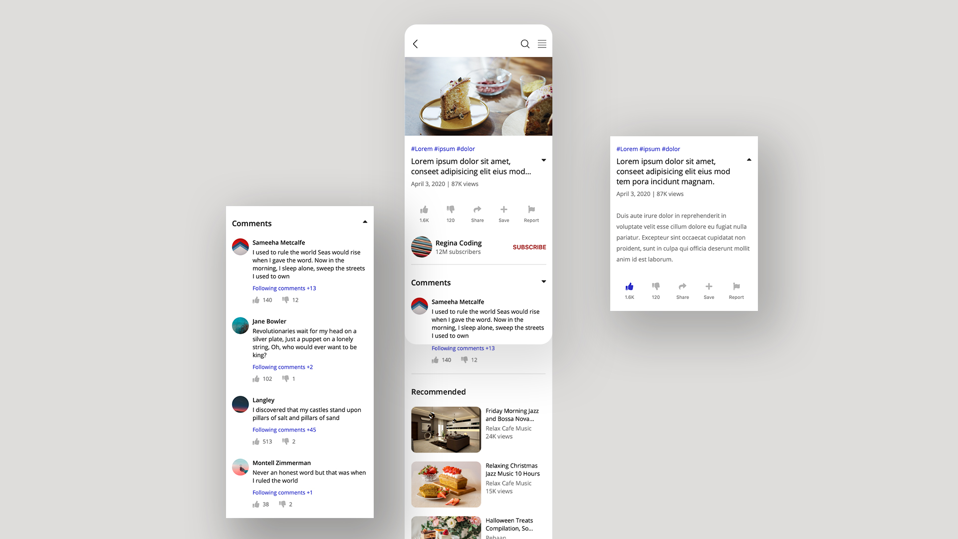 Htmlcss Toy Project Youtube Clone 유튜브 클론코딩 직접 리디자인한 동영상서비스 Ui 클론코딩